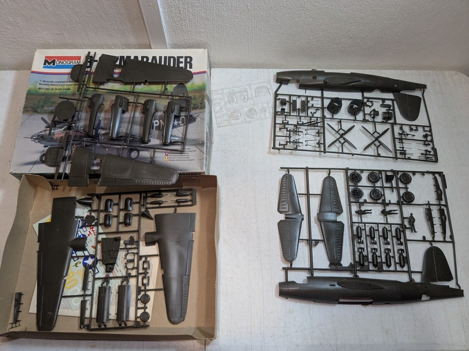 Monogram 5501 - B-26 Marauder - Model Airplane Kit 1/48 Scale | eBay