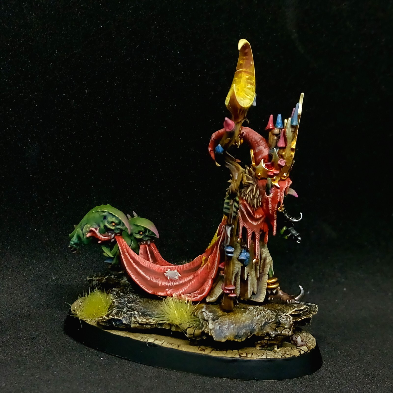 Skragrott the Loonking Gloomspite Gitz painted Warhammer Underworlds ...