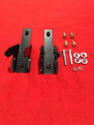 FORD XY GT GTHO GS DRIVING LIGHT BRACKETS PAIR WITH BOLTS FAIRMONT SPOT ...
