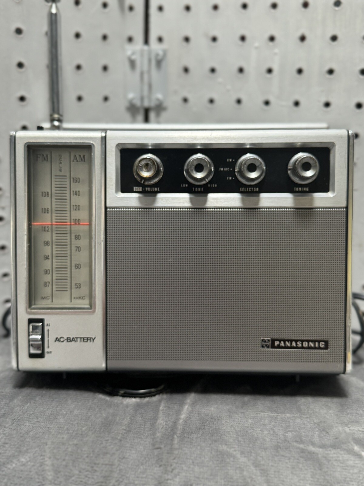 Panasonic RF-757 Transistor Radio Vintage Am/fm Battery Or Power | eBay
