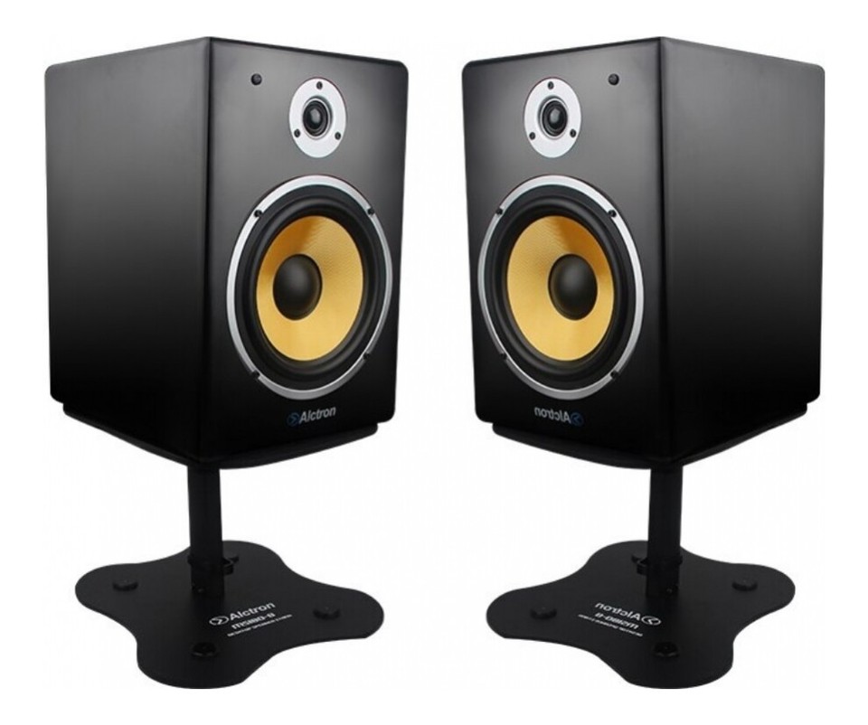 Alctron MS180 8" 8 inch Desktop Speaker Height Angle Adjustable Stand ...