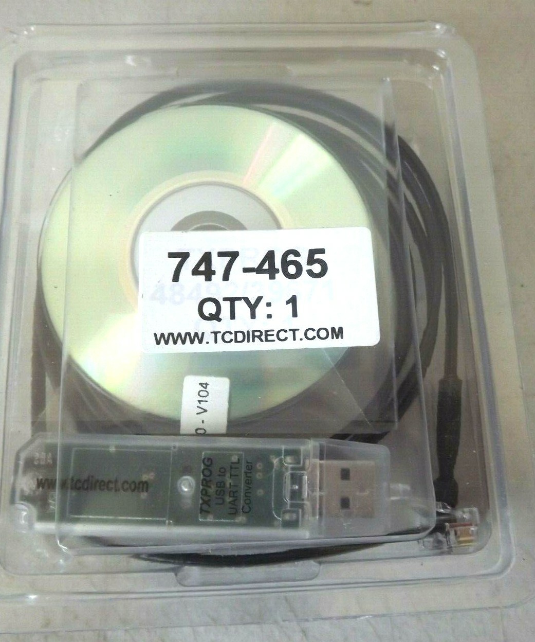 TC DIRECT 747-465 TXPROG USB TO UART TTL TEMPERATURE CONTROL | eBay