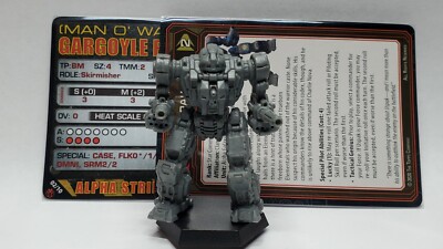 Battletech 1x Gargoyle Man O War Clan Force Pack Heavy Striker Star ...