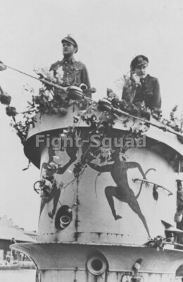 WW2 Picture Photo Captain of U-552 Captain Kriegsmarine Erich Topp 3713 ...
