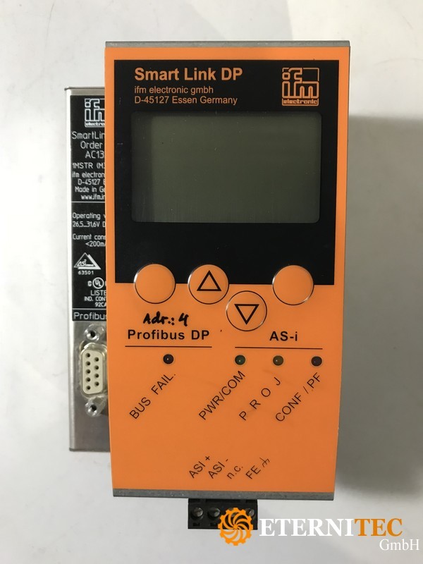 IFM SMARTLINK DP AC1335 1MSTR (M3) 1DP PROFIBUS-DP | eBay