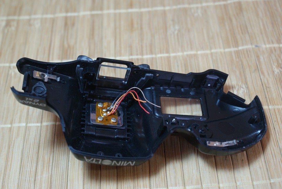 MINOLTA DYNAX 2Xi REFLEX CAMERA PARTS: UPPER CHASIS ASSEMBLY. | eBay