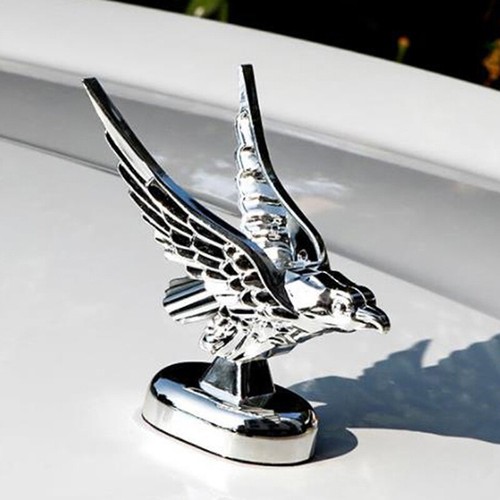 Car Bonnet Front Eagle Ornament Badge 3D Eagle Emblem Car Accessories ...