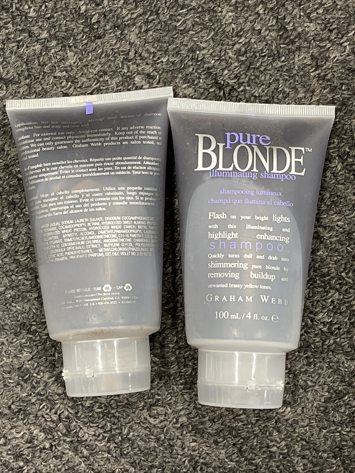 Graham Webb Pure Blonde Illuminating Shampoo 4oz./ea. Set Of 2. See ...