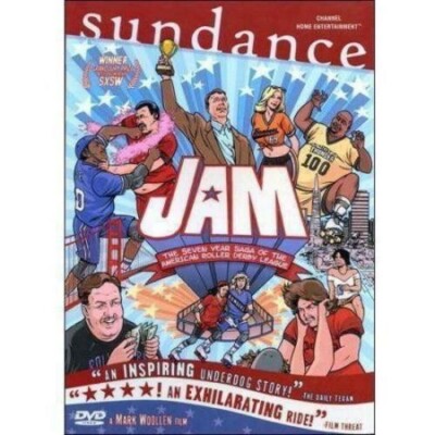 JAM (Inspiring Roller Derby Saga DVD) Sundance Disc & Cover Art Only ...