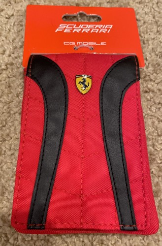 CG MOBILE Ferrari Soft Card Case in Smooth Red | eBay