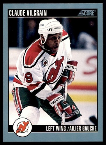 1992-93 Score Canadian Claude Vilgrain New Jersey Devils #326 | eBay
