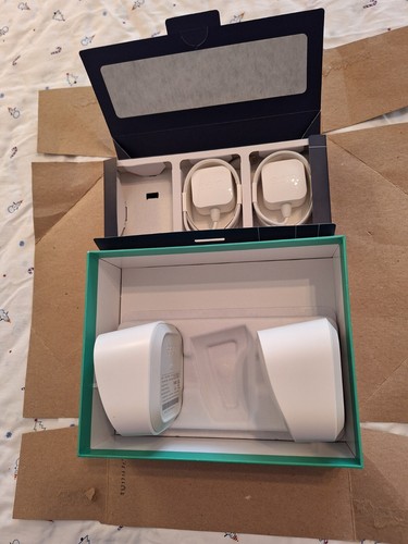 (2) eero R010001 6+ Dual Band Mesh WiFi 6 Extender(s) with USB-C Power ...