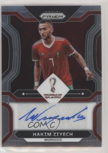 2022 Panini Prizm World Cup Qatar - Signatures Hakim Ziyech #S-HZ (AU ...