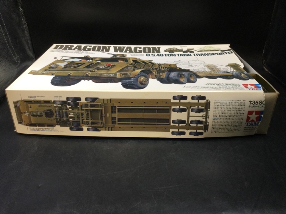 Dragon Wagon US 40 Ton Tank Transporter Model Kit Tamiya 1:35 Scale ...