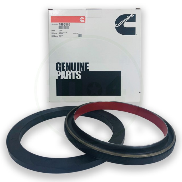 Cummins,4965569 Crankshaft Oil Seal REAR,OEM, For Cummins ISX Series | eBay