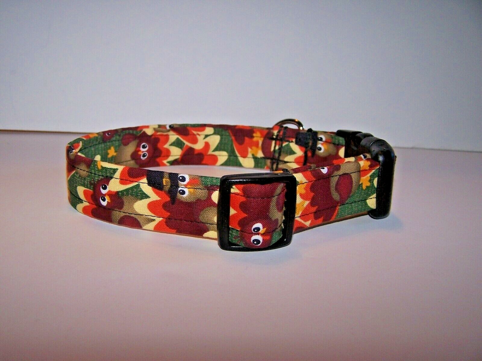 Wet Nose Designs Gobble Dog Collar Thanksgiving Fall Turkey Turkeys on ...