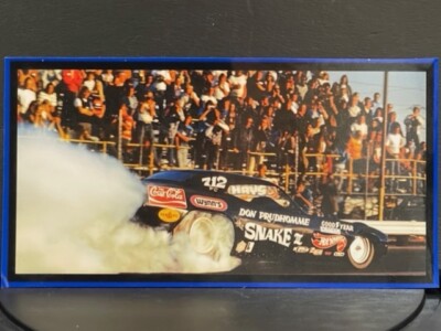 VRHTF NHRA DON THE SNAKE PRUDHOMME SNAKE III CUDA FUNNY CAR STICKER 2.5 ...