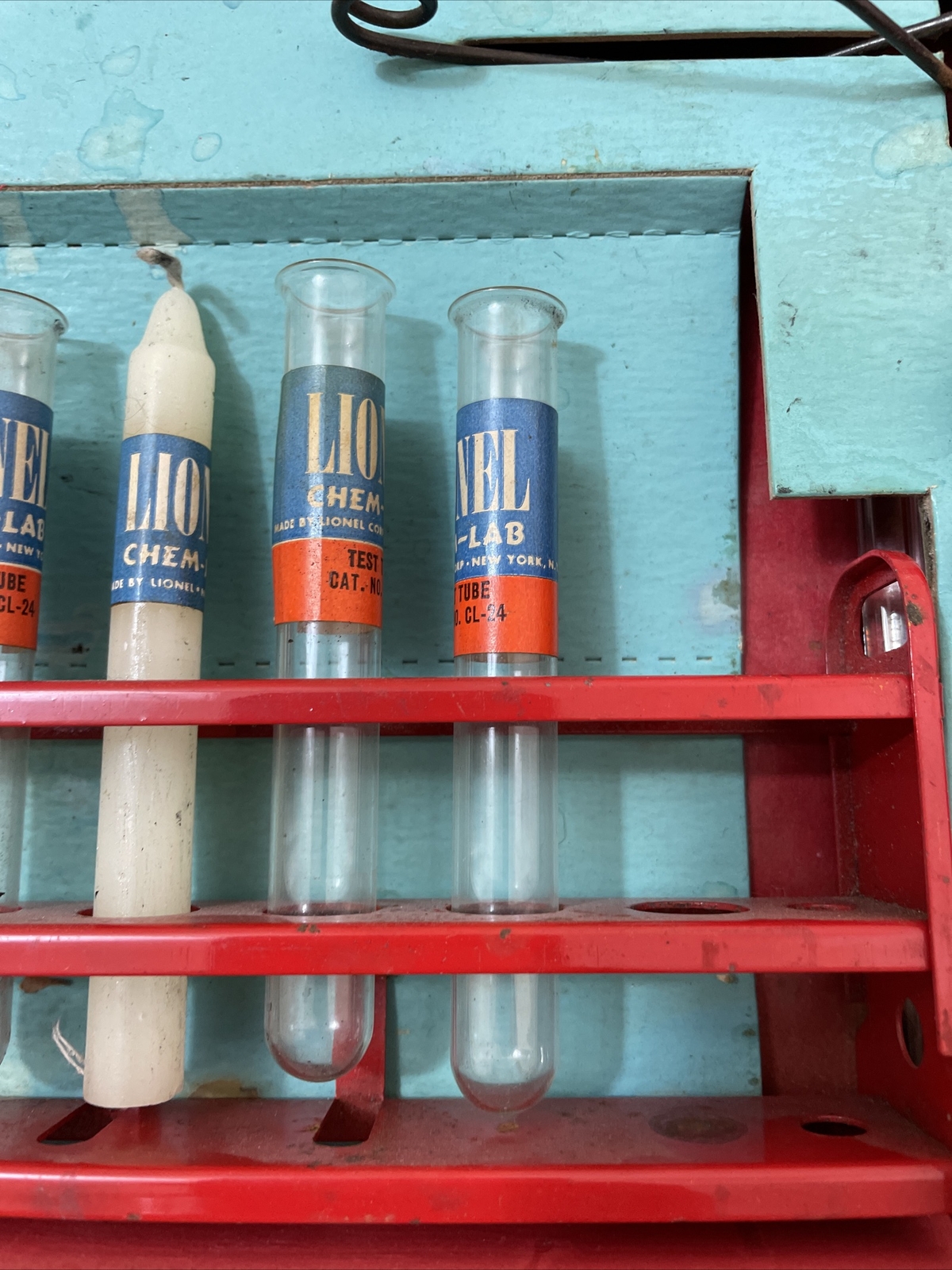 Vintage Lionel Chem-Lab chemistry set CL 33 In Wooden Box Rare Used | eBay