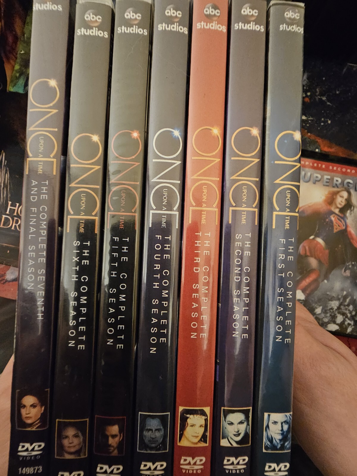 Once Upon a Time Complete Series Seasons 1-7 DVD 696585748583 | eBay