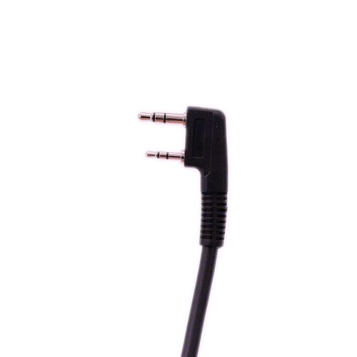 Waterproof PTT Microphone 2 Pins K Plug for Kenwood BaoFeng HAM Radio ...