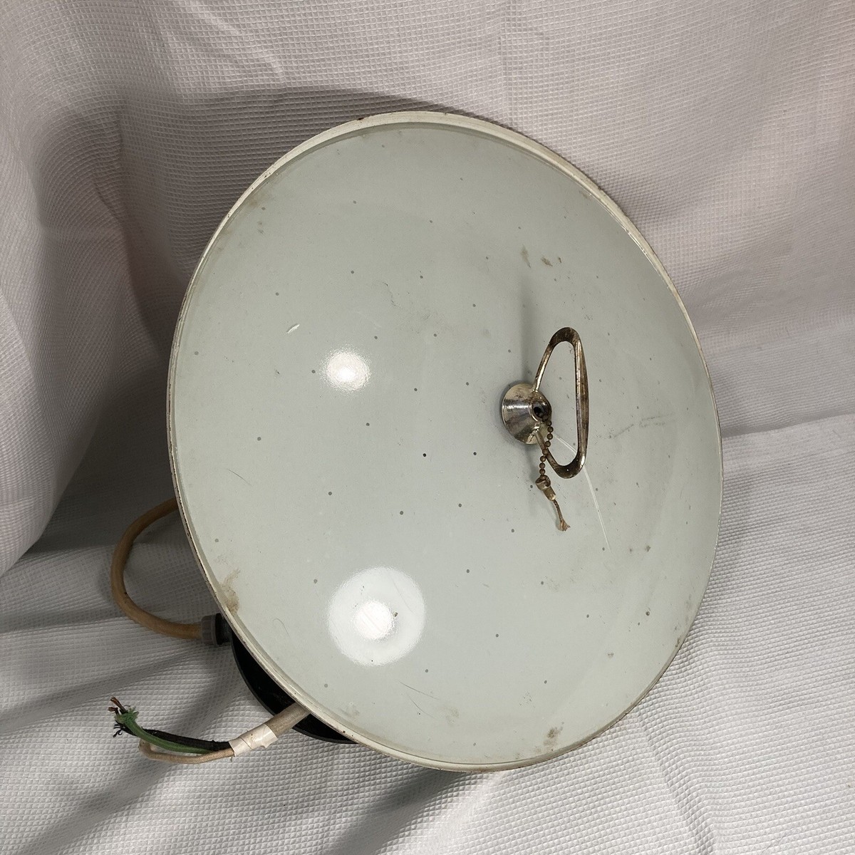 Retro Pull Down Retractable Light Vintage 1960's Mid Century Modern