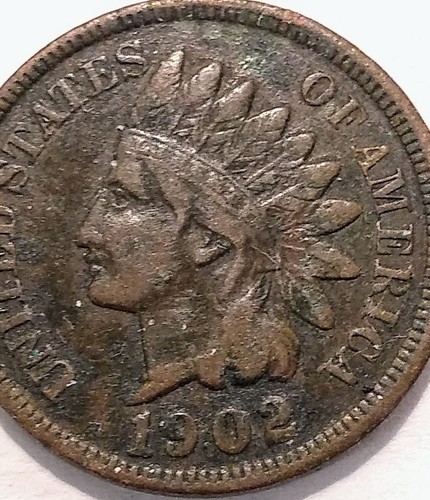 1902 Indian Head Cent Penny Grading F/VF Nice Coin - 1C - #11793 | eBay