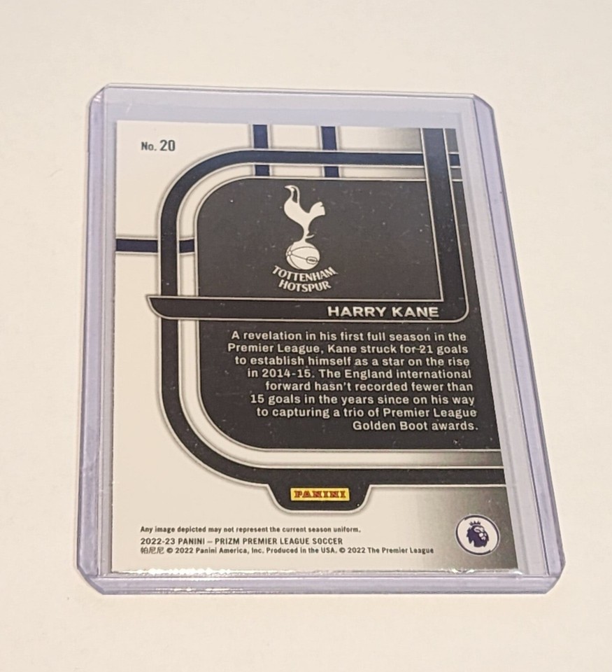 2022/23 Panini Prizm Premier League Scorers Club Soccer Card Harry Kane ...