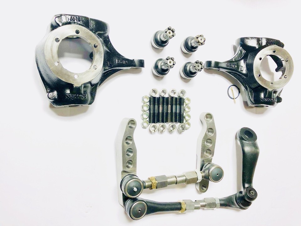GM/CHEVY/JEEP DANA 44 COMPLETE 1-TON CROSSOVER HIGH STEER KIT-W/KNUCKLE ...