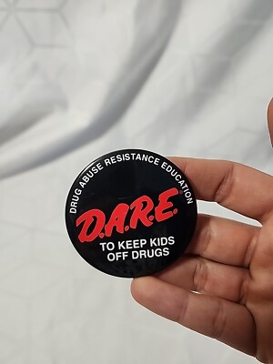 DARE Drug Abuse Resistance Education To Say No To Drugs Pin Button ...