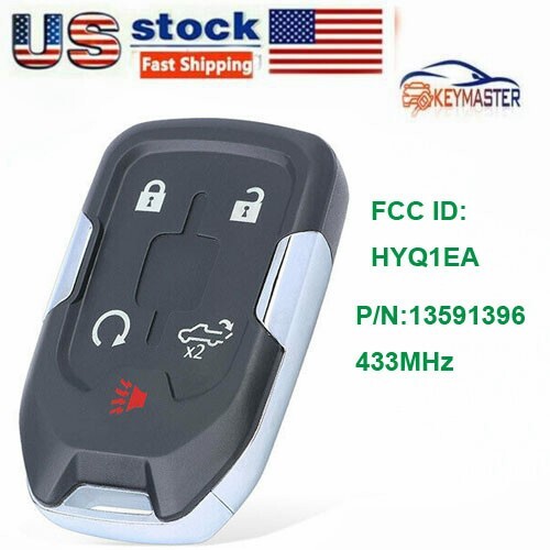 13591396 Smart PROXIMITY Remote Key Fob for 2019 2020 GMC SIERRA DENALI ...