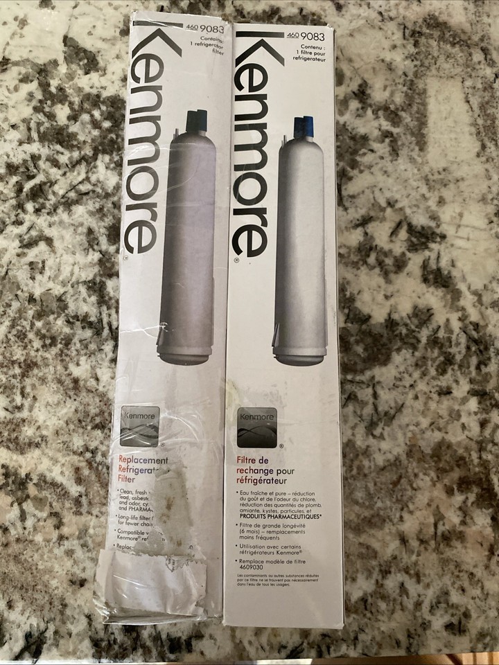 2 Pack - Kenmore 9083 4609083 4609083 Refrigerator Cartridge Water ...