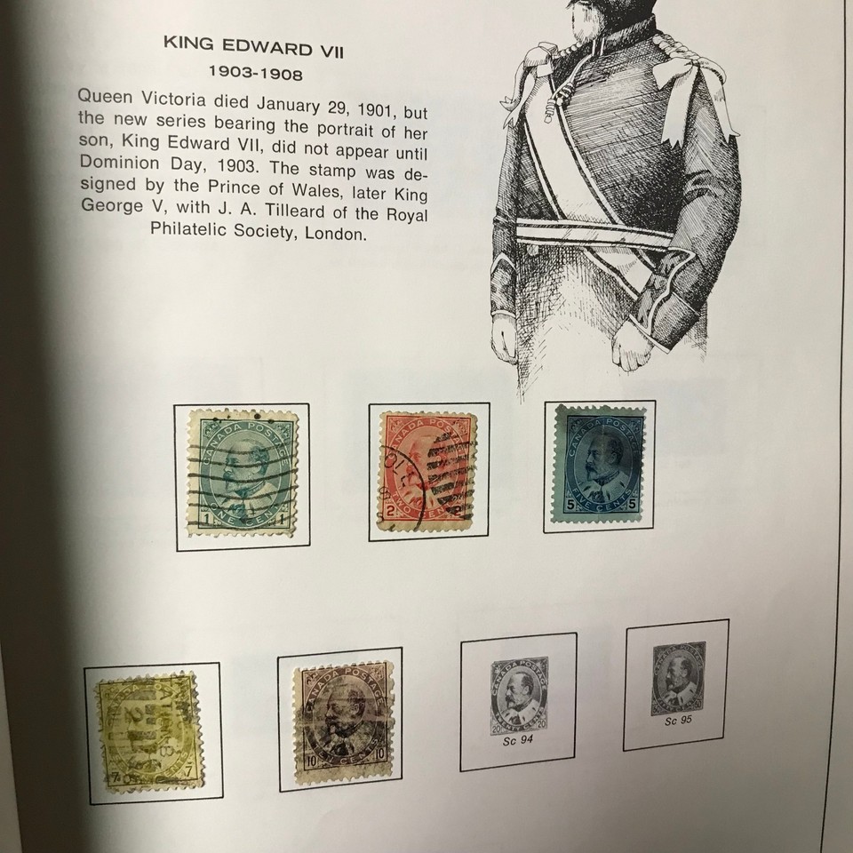 USED COLLECTION CANADA Nefwfoundland 1820 STAMPS Count 1851 1976 SCOTT ...