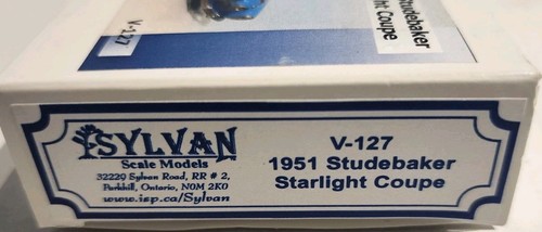 Sylvan Scale Models 1951 Studebaker Starlight Coupe V-127 | eBay