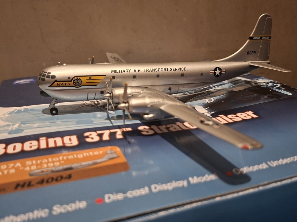 Very rare HobbyMaster Boeing 377 Stratocruiser USAF 1/200 | eBay