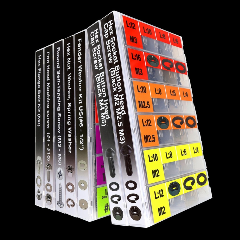 EEEEE Machine Screw Assortment Kit Assorted Screws 304 Stainless Steel ...