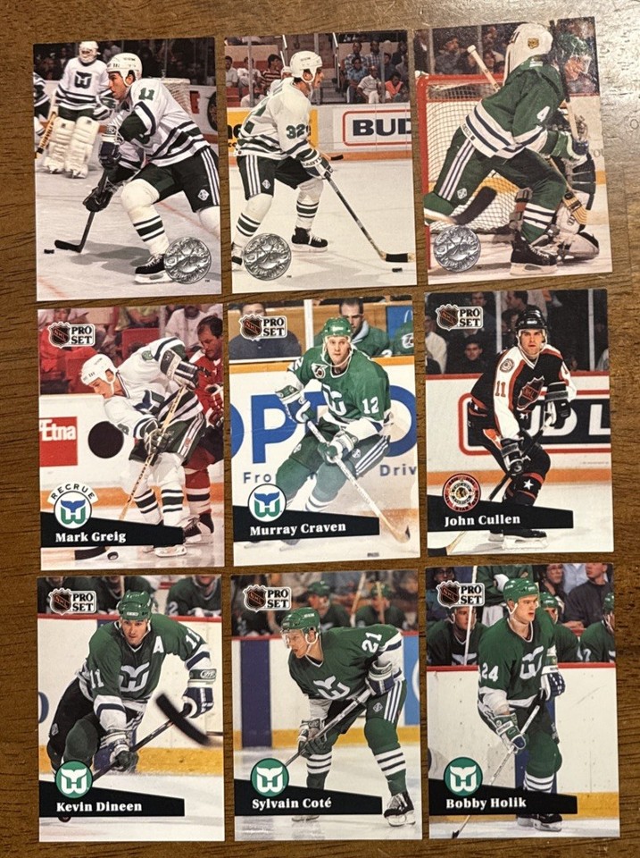 1991-92 Pro Set NHL Hockey - Lot Of 20 Cards - Hartford Whalers | eBay