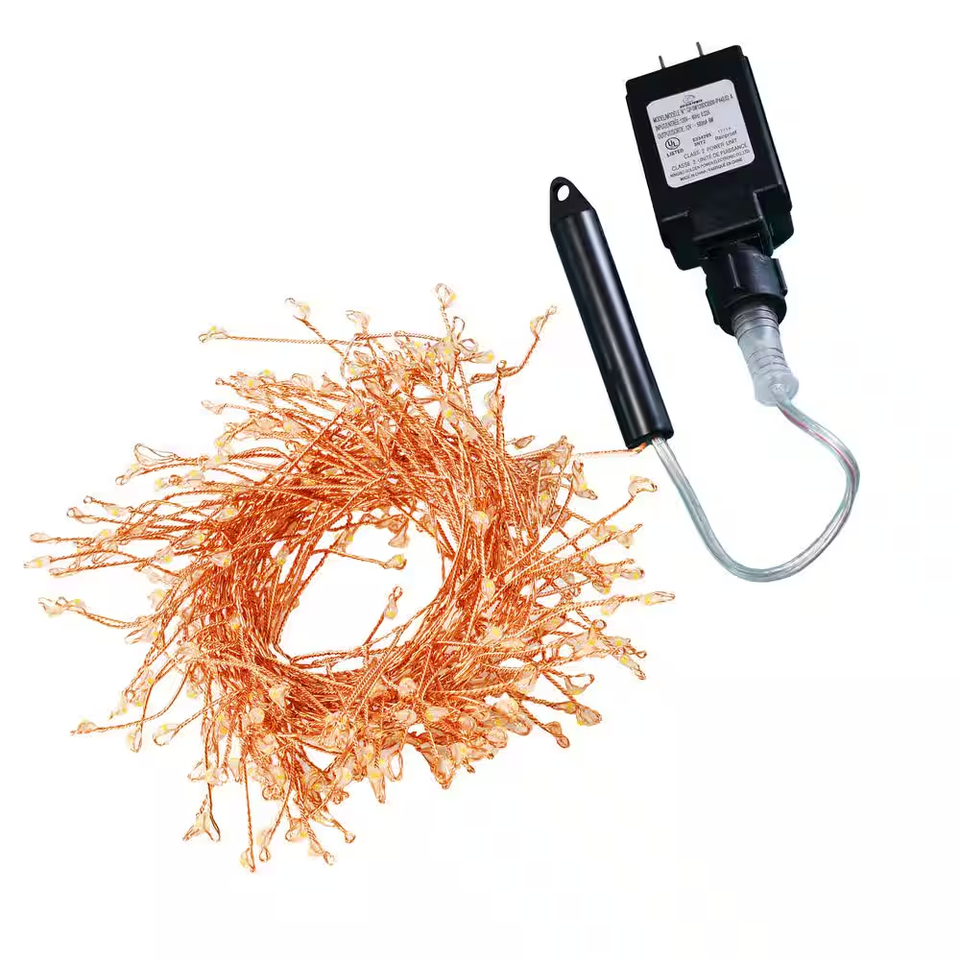 300-Lights LED Copper Electric Firecracker Fairy String Lights | eBay