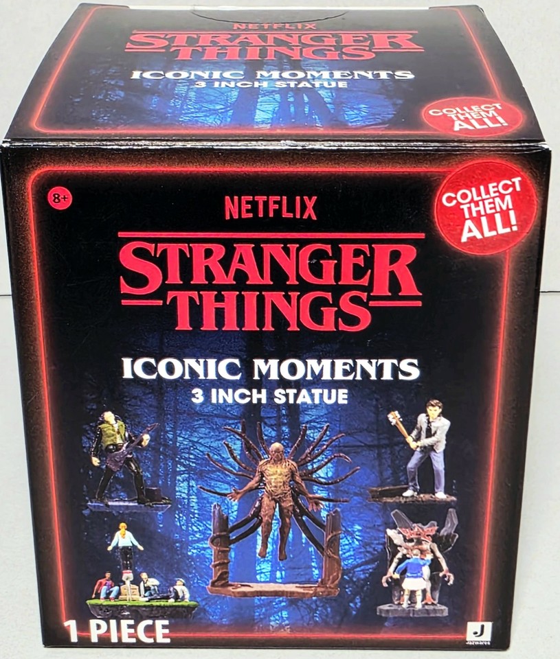 NEW 2025 Stranger Things Iconic Moments 3in Statue ELEVEN VS DEMOGORGON ...