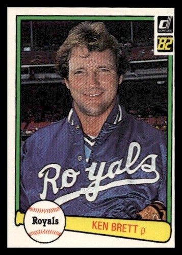 1982 Donruss #364 Ken Brett Kansas City Royals Baseball card | eBay