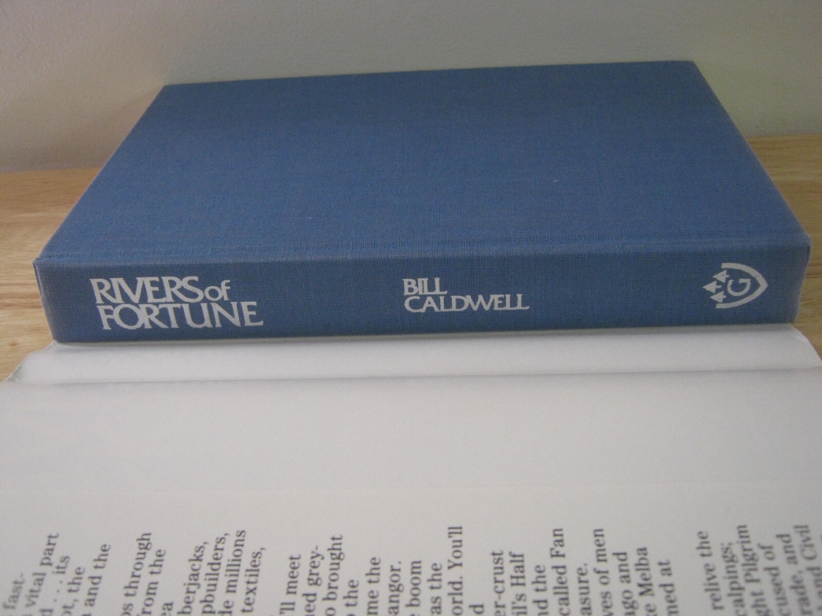 Rivers of Fortune by Bill Caldwell 1983 Hardcover with Dust Jacket 1st ...
