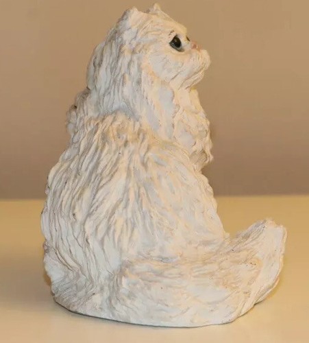 Stone Critters White Cat Figurine United Design Corp SC-189 | eBay