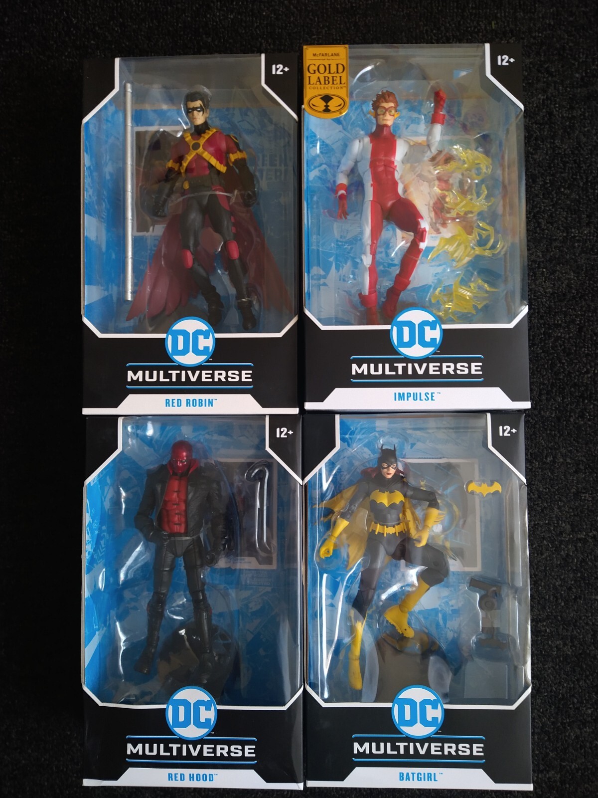 DC Multiverse Red Robin Red Hood Batgirl Impulse Lot | eBay