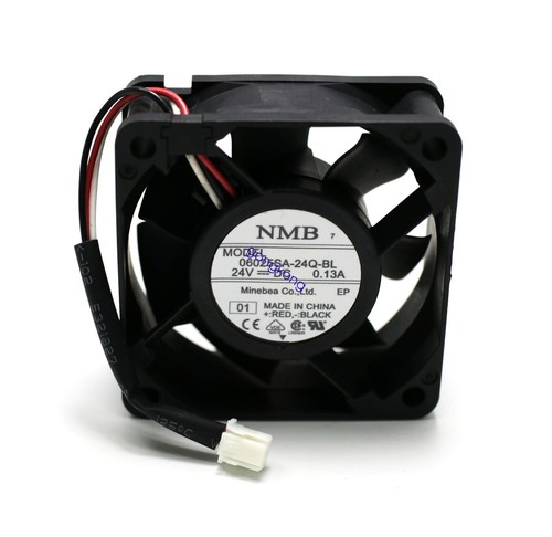 NMB 06025SA-24Q-BL 24V 0.13A 6025 3p 1.3KW Yaskawa Bus Driven Cooling ...