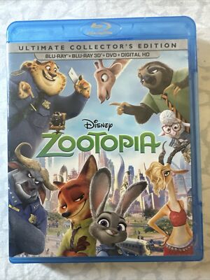 Zootopia: Ultimate Collector's Edition (3D/Blu-ray/DVD) | eBay
