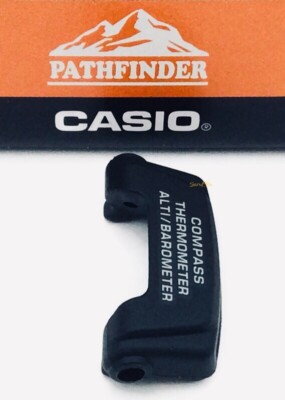 Casio Pathfinder PAG-240 Black Rubber Cover End Piece (12 Hour) PRG-130 ...