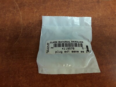 Clark Material Plug Adaptor 4119578 | eBay