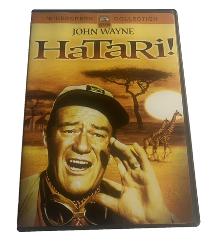 Hatari DVD 2001 Widescreen John Wayne Safari Adventure Tested ...