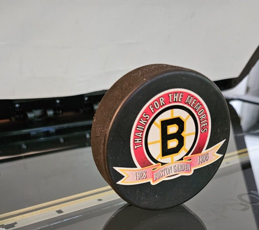 Bruins Thanks For The Memories Boston Garden 1928 To 1995 Hockey Puck ...