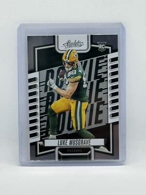 2023 Panini Absolute Retail #168 Luke Musgrave Green Bay Packers ...
