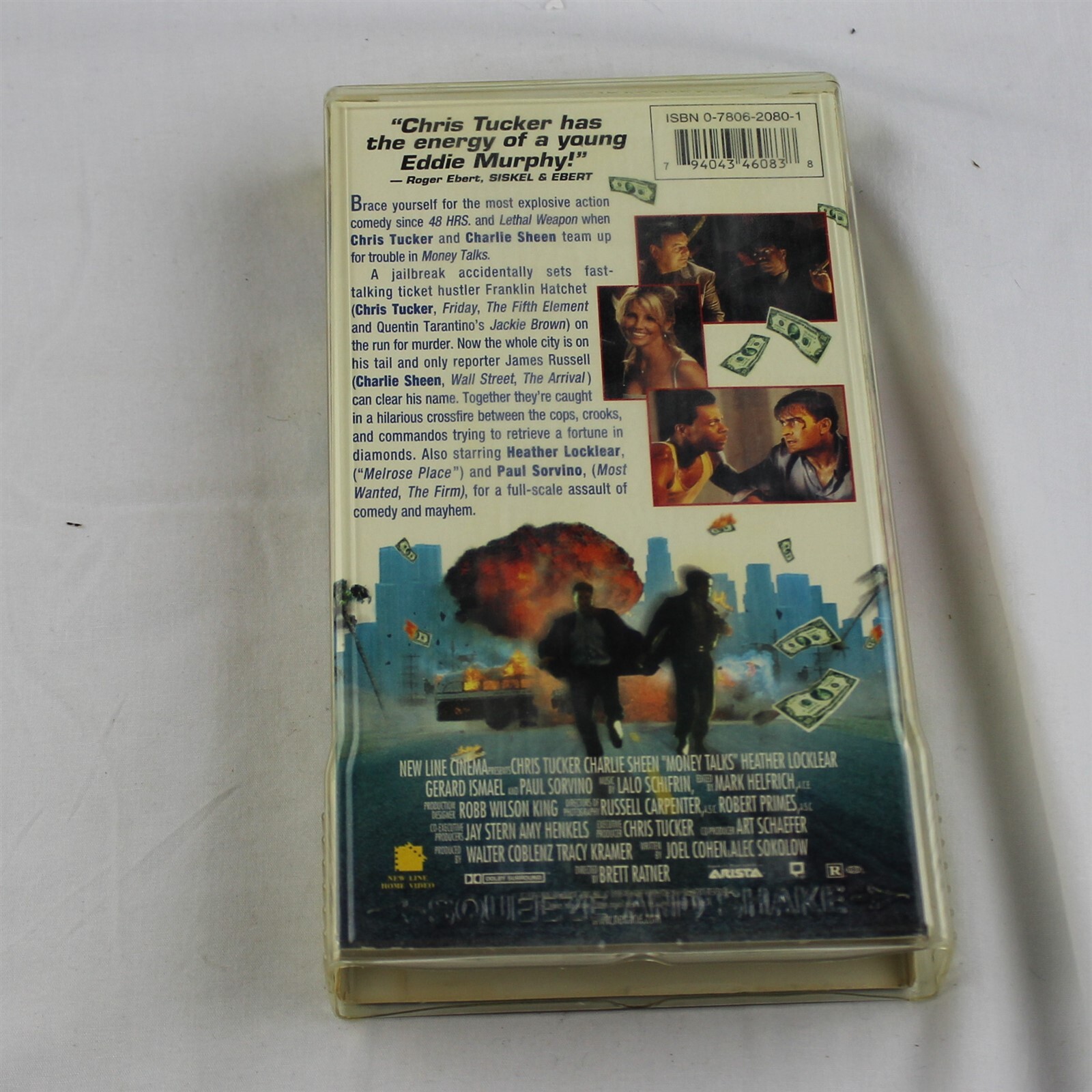 Money Talks (VHS, 1998) Chris Tucker, Charlie Sheen 794043460838 | eBay.de
